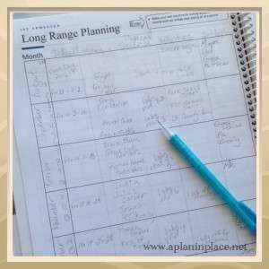 Long Range Planning - A Plan in Place