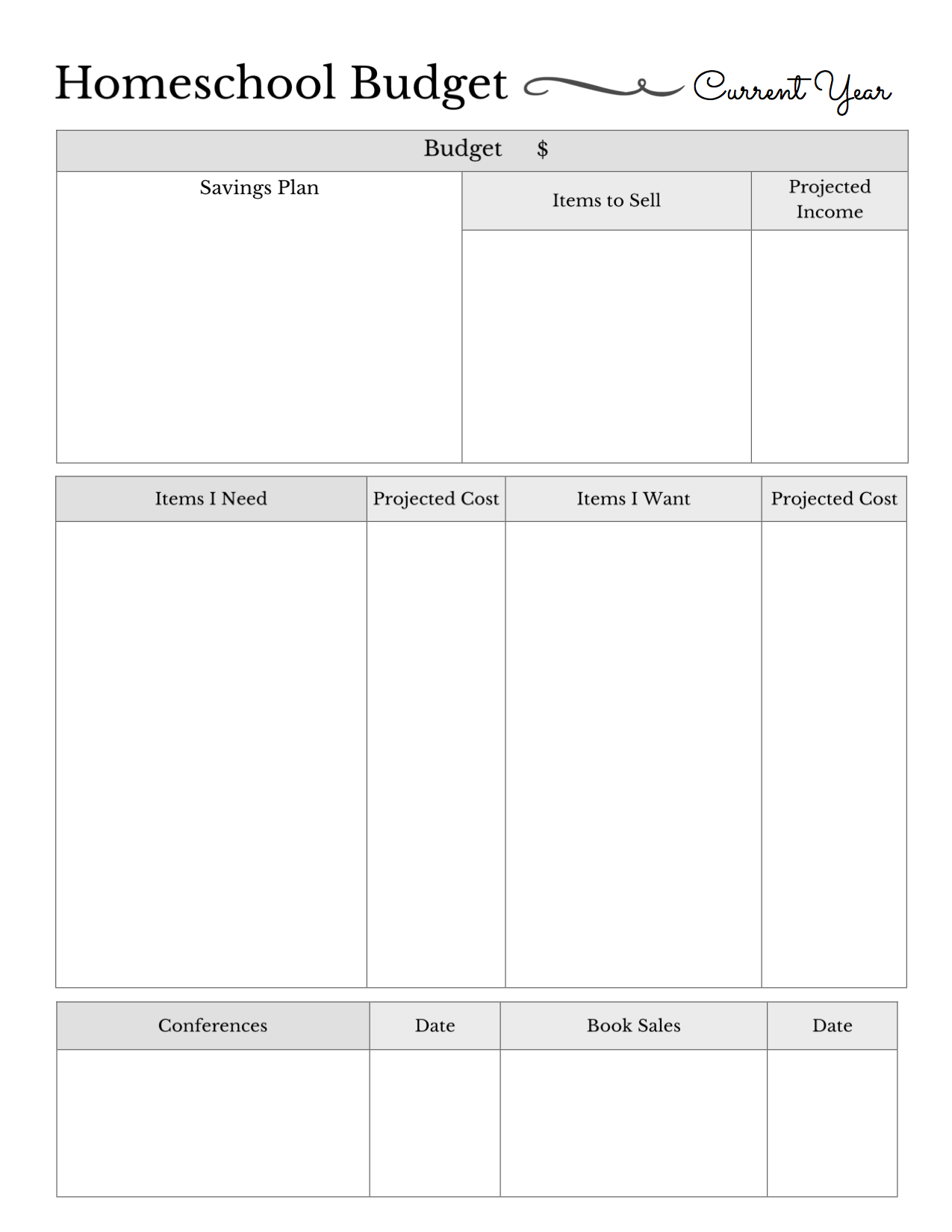 Homeschool Mom Planner