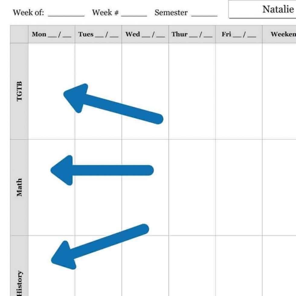 High School Planner : A Plan in Place
